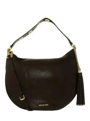 Michael Kors Leather Hobo - Coffee