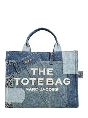 Marc Jacobs Deconstructed Denim Medium Tote - Indigo