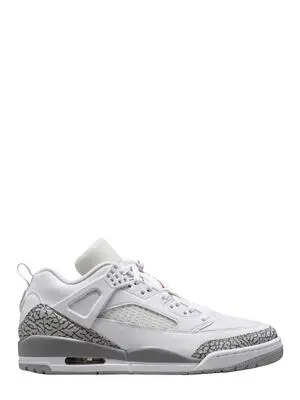 JORDAN Spizike Low Cement Sneakers - White/varsity Red/cool Grey