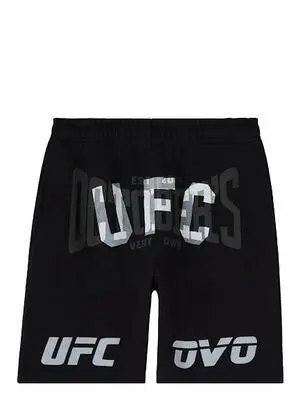 OVO X Ufc Sweatshorts - Black
