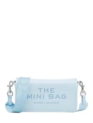 Marc Jacobs The Leather Mini Crossbody Bag Cloud Blue
