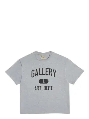 GALLERY DEPT. Art Dept. Logo Tee Shirt - Grey/black
