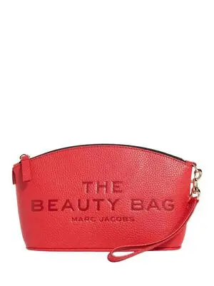 Marc Jacobs Leather Beauty Bag - True Red