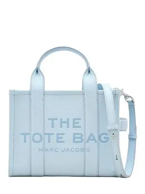 Marc Jacobs The Leather Small Tote Bag - Cloud Blue