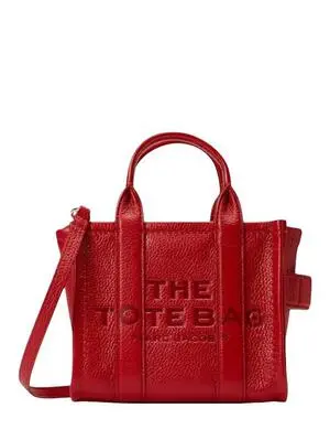 Marc Jacobs The Leather Crossbody Tote - True Red