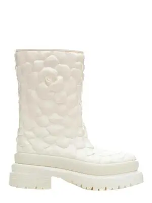 Valentino Garavani Atelier Rose Edition Rainboot Sneakers - White