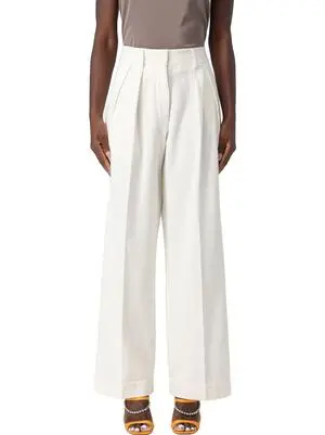 FORTE_FORTE Wide Leg Trousers Ivory