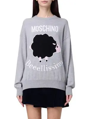 Moschino Pullover Sweater - Grey