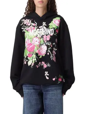 Moschino Printed Sweatshirt - Black