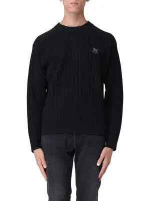Maison Kitsuné Ribbed Sweater - Black