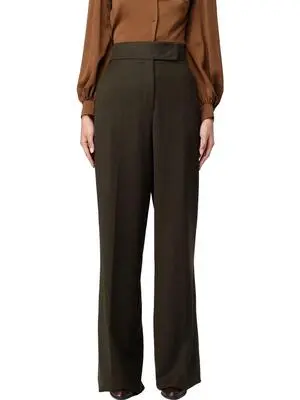 Max Mara Wide Leg Trousers Moss Green
