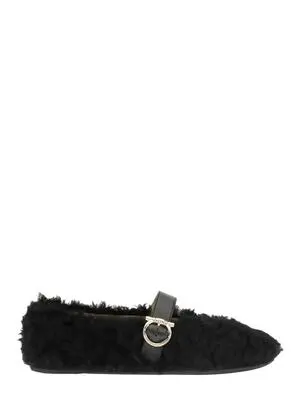 FERRAGAMO Ballerina Flat - Black