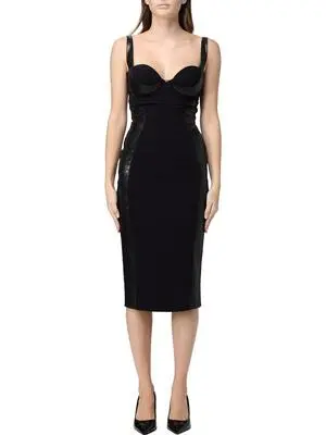 Elisabetta Franchi Sheath Dress - Black