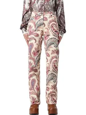 Etro Printed Straight Leg Jeans - Multicolor