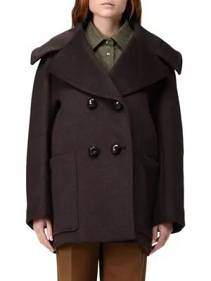 Max Mara Double-breasted Coat - Brown