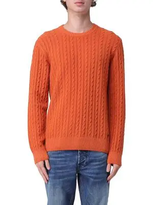 BROOKSFIELD Crew Neck Pullover Orange