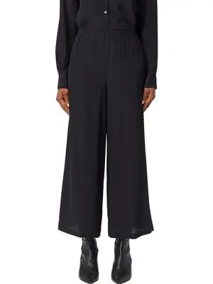 Liviana Conti Wide Leg Trousers - Black