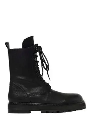 Patrizia Pepe Lace-up Boots - Black