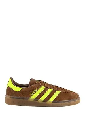 Adidas München Suede Trainers - Preloved Brown Solar