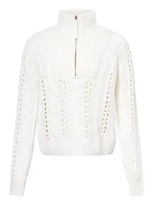 Gabriela Hearst Idris Cashmere Jumper - Ivory