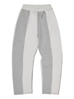 CORTEIZ Contrast Panel Open Hem Sweatpant - Grey