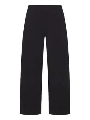 NIKESKIMS Matte Tricot Side Snaps Pant - Black