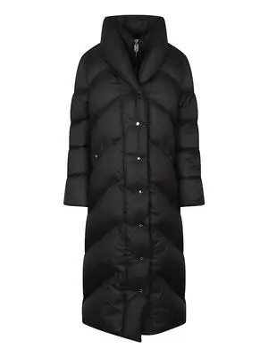 Add Down Coat - Black