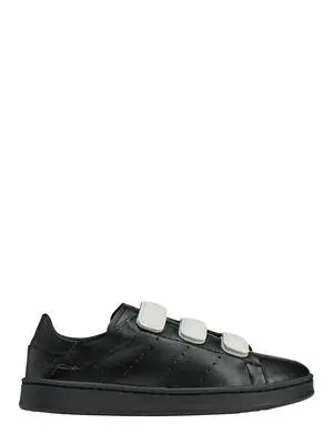 Adidas Stan Smith Hook And Loop Sneakers - Black