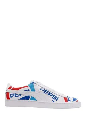 PUMA Pepsi X Basket Sneakers - White