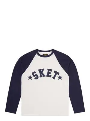 CORTEIZ Sket Raglan Long-sleeve - Blue