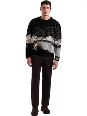 Rudsak Izzy Knit Crewneck Sweater - Black