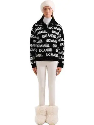 Rudsak Lydia Ski Angel Graphic Pullover - Black