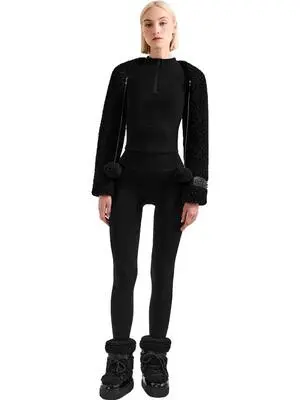 Rudsak Faux Shearling Bolero - Black