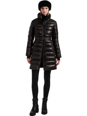 Rudsak Pelin X Leather Puffer - Black