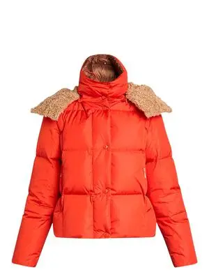 MONCLER Castelnou Square-Quilted Down Jacket
