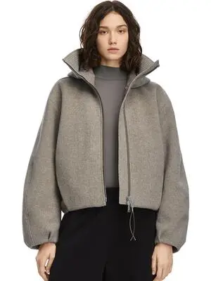 Canada Goose Chilliwack Wool Bomber - Black/herringbone