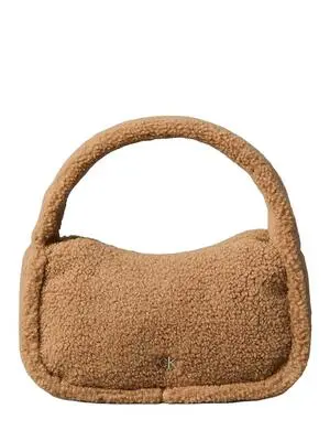 Calvin Klein Sherpa Shoulder Bag - Teddy Brown
