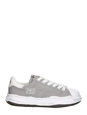 Mihara Yasuhiro Blakey Og Sole Canvas Low - Grey