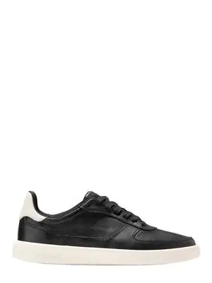 Cole Haan Grand Crosscourt Daily Court Sneakers - Black-ivory