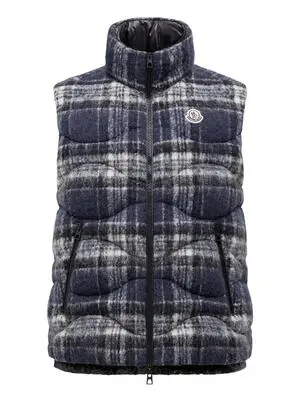 Moncler MONCLER COLLECTION Sfakia Geometric-Quilted Down Vest Multicolor