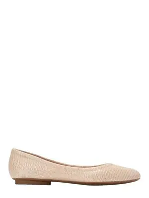 Cole Haan Georgie Ballet Flats - Oat Lizard Print
