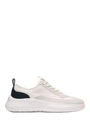 Cole Haan ZERØGRAND II T-Toe Sneakers Ivory-silver Birch-black