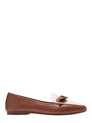 Cole Haan Payson Soft Bow Loafers Cuoio-ivory