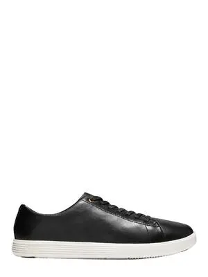 Cole Haan Grand Crosscourt Sneakers - Black Leather-white