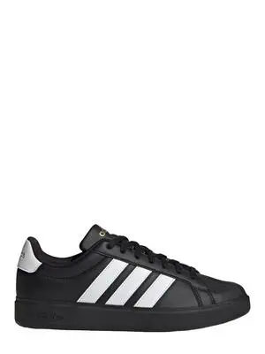 Adidas Streettalk Shoes - Core Black / Cloud White / Matte Gold