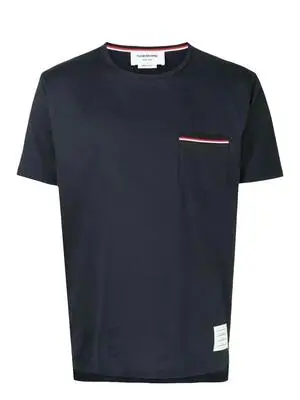 Thom Browne Pocket T-shirt - Blue