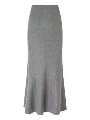 Pinko Fishtail Midi Skirt - Grey