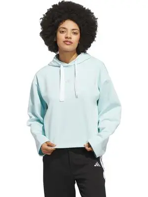 Adidas Fleece 3-stripe Hoodie - Halo Mint