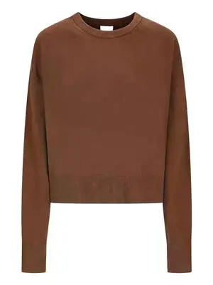Calvin Klein Crew-neck Fine Knit Sweater - Brown