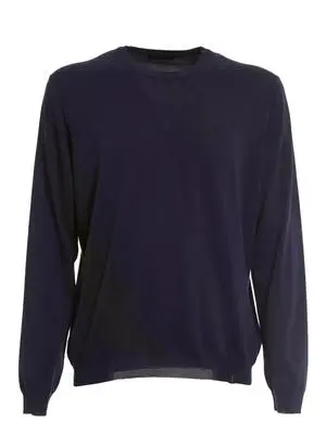 FAY Crew-neck Pullover - Blue